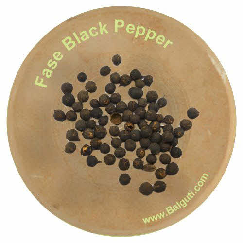 False black pepper Widding balguti ingredients